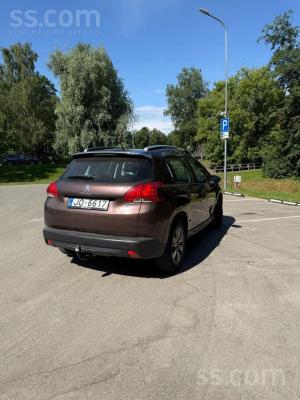 Brown Peugeot 2008 2014 in Bauska, with an engine capacity of 1.20 L and mileage of 236 thousand km for 6200 €, photo 6 on AUTOMOTO.COM.LV