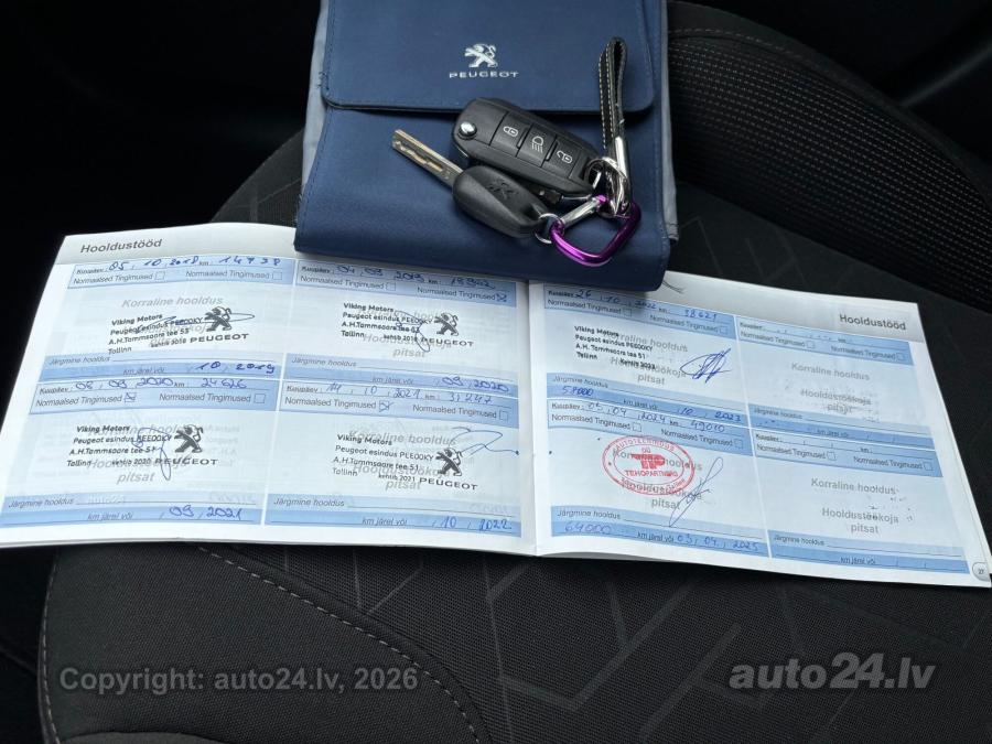 Brown Peugeot 2008 2015 in Paide, with an engine capacity of 1.20 L and mileage of 70 thousand km for 6390 €, photo 26 on AUTOMOTO.COM.LV