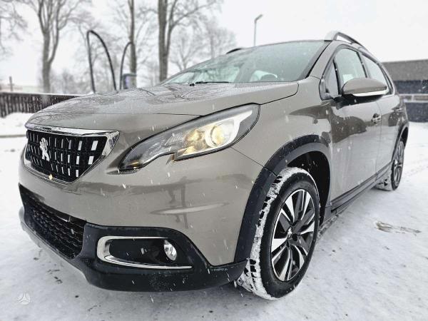 Brown Peugeot 2008 2016 in Taurage, with an engine capacity of 1.20 L and mileage of 113 thousand km for 5300 €, photo 1 on AUTOMOTO.COM.LV