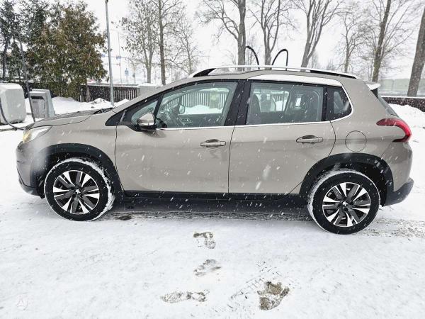Brown Peugeot 2008 2016 in Taurage, with an engine capacity of 1.20 L and mileage of 113 thousand km for 5300 €, photo 3 on AUTOMOTO.COM.LV