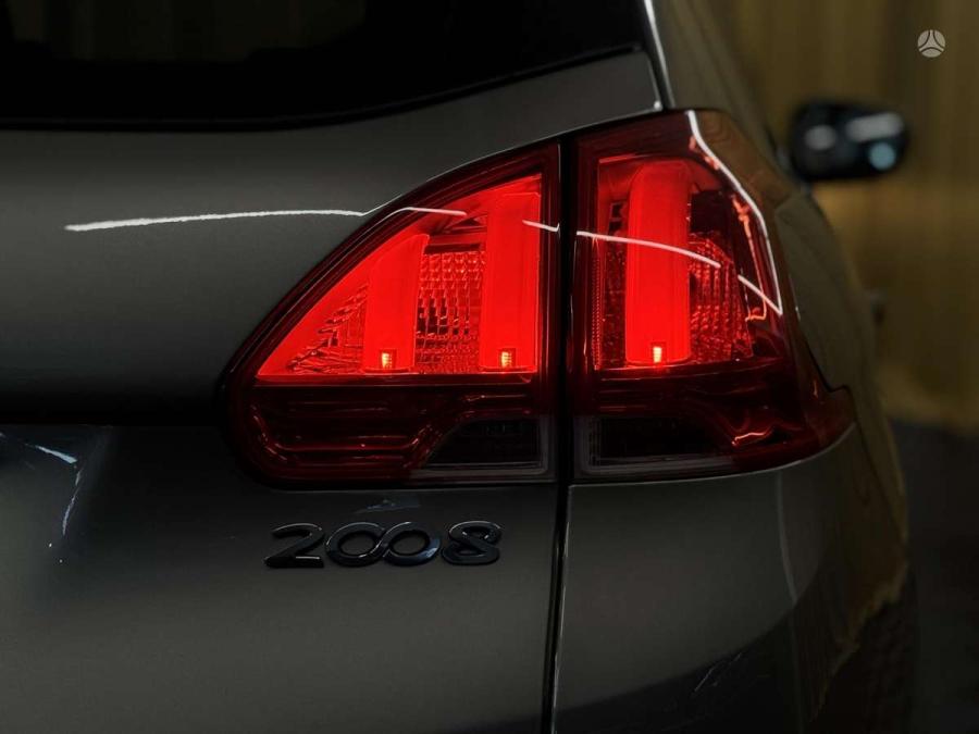 Brown Peugeot 2008 2016 in Kaunas, with an engine capacity of 1.20 L and mileage of 126 thousand km for 6100 €, photo 14 on AUTOMOTO.COM.LV