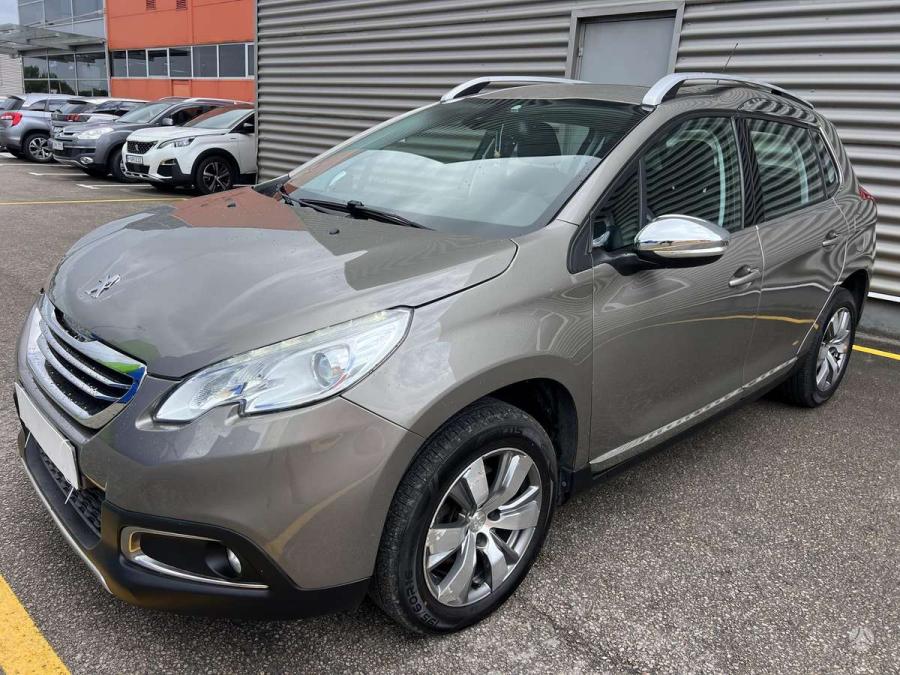 Brūns Peugeot 2008 2016 Tauragė, ar dzinēja tilpumu 1.20 L un nobraukumu 174 tūkst. km par 4400 €, foto 3 vietnē AUTOMOTO.COM.LV