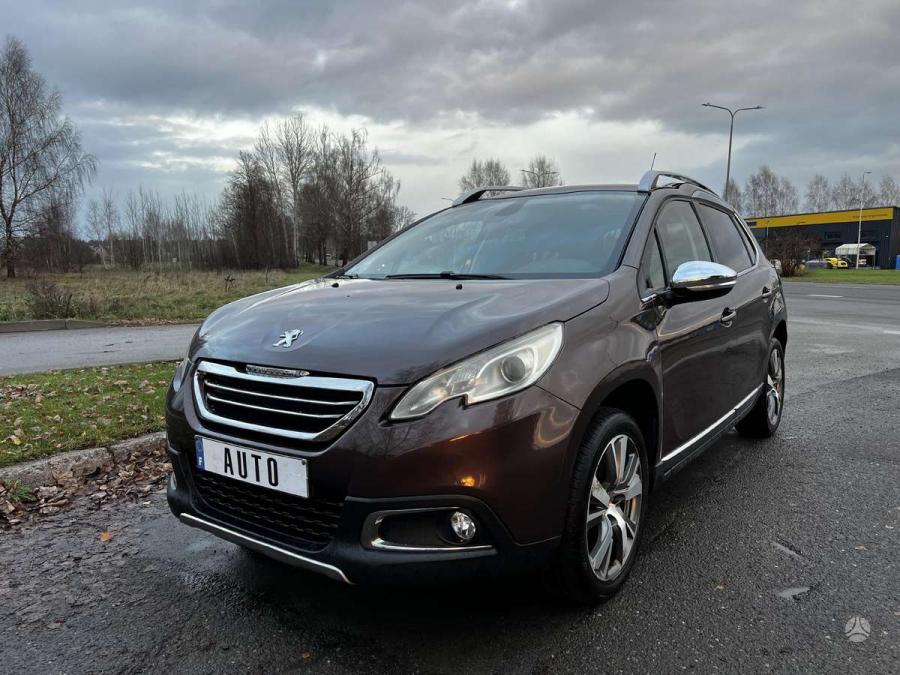 Brown Peugeot 2008 2013 in Taurage, with an engine capacity of 1.56 L and mileage of 208 thousand km for 5499 €, photo 6 on AUTOMOTO.COM.LV