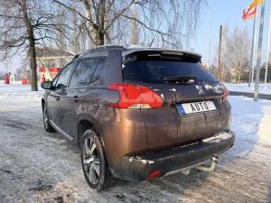 Brown Peugeot 2008 2013 in Taurage, with an engine capacity of 1.56 L and mileage of 208 thousand km for 5499 €, photo 9 on AUTOMOTO.COM.LV