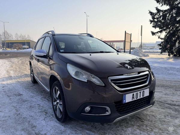 Brown Peugeot 2008 2013 in Taurage, with an engine capacity of 1.56 L and mileage of 208 thousand km for 5499 €, photo 1 on AUTOMOTO.COM.LV