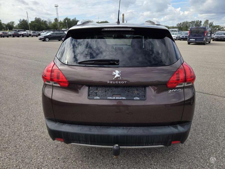 Brown Peugeot 2008 2013 in Marijampole, with an engine capacity of 1.20 L and mileage of 152 thousand km for 3350 €, photo 9 on AUTOMOTO.COM.LV