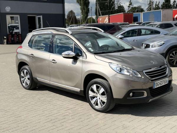 Brown Peugeot 2008 2014 in Taurage, with an engine capacity of 1.20 L and mileage of 140 thousand km for 4150 €, photo 4 on AUTOMOTO.COM.LV