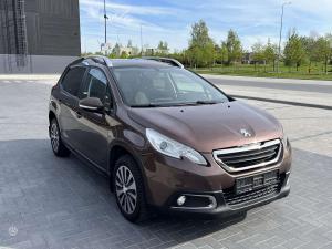 Brown Peugeot 2008 2014 in Siauliai, with an engine capacity of 1.60 L and mileage of 241 thousand km for 5700 €, photo  on AUTOMOTO.COM.LV
