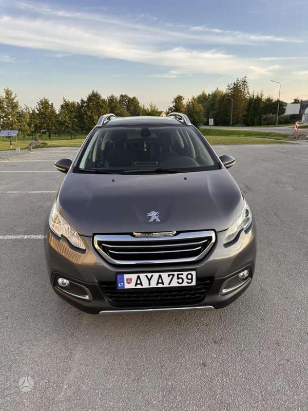 Brūns Peugeot 2008 2014 Kauņa, ar dzinēja tilpumu 1.20 L un nobraukumu 88 tūkst. km par 5900 €, foto 2 vietnē AUTOMOTO.COM.LV