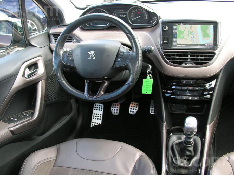 Brown Peugeot 2008 2015 in Riga, with an engine capacity of 1.60 L and mileage of 171 thousand km for 5850 €, photo 20 on AUTOMOTO.COM.LV