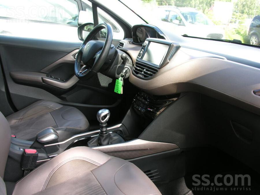 Brown Peugeot 2008 2015 in Riga, with an engine capacity of 1.60 L and mileage of 171 thousand km for 5850 €, photo 22 on AUTOMOTO.COM.LV