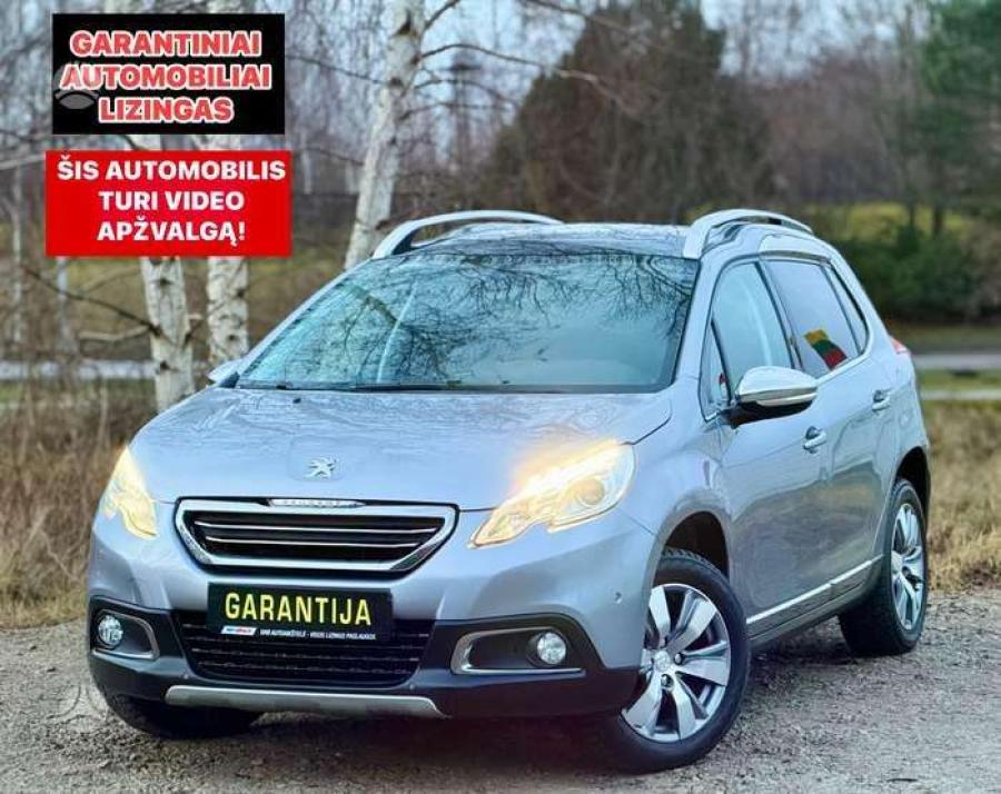 Peugeot 2008 2014 Šauļi, ar dzinēja tilpumu 1.56 L un nobraukumu 196 tūkst. km par 7450 €, foto 4 vietnē AUTOMOTO.COM.LV