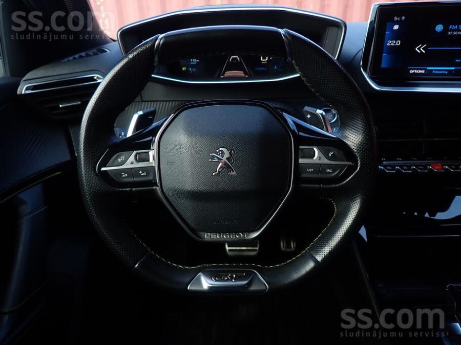 Peugeot 2008 2020 Liepāja, ar dzinēja tilpumu 1.20 L un nobraukumu 175 tūkst. km par 14950 €, foto 9 vietnē AUTOMOTO.COM.LV