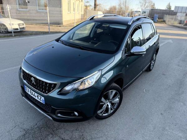 Green Peugeot 2008 2018 in Ukmerge, with an engine capacity of 1.56 L and mileage of 206 thousand km for 6750 €, photo 1 on AUTOMOTO.COM.LV