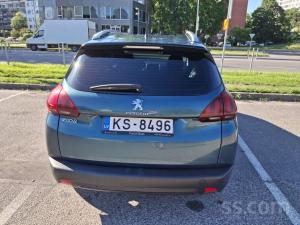 Green Peugeot 2008 2017 in Riga, with an engine capacity of 1.60 L and mileage of 195 thousand km for 5700 €, photo 5 on AUTOMOTO.COM.LV