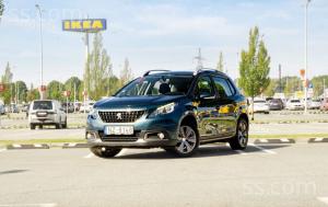 Zaļš Peugeot 2008 2017 Rīga, ar dzinēja tilpumu 1.20 L un nobraukumu 230 tūkst. km par 6490 €, foto  vietnē AUTOMOTO.COM.LV
