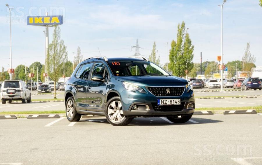 Zaļš Peugeot 2008 2017 Rīga, ar dzinēja tilpumu 1.20 L un nobraukumu 230 tūkst. km par 6490 €, foto 3 vietnē AUTOMOTO.COM.LV