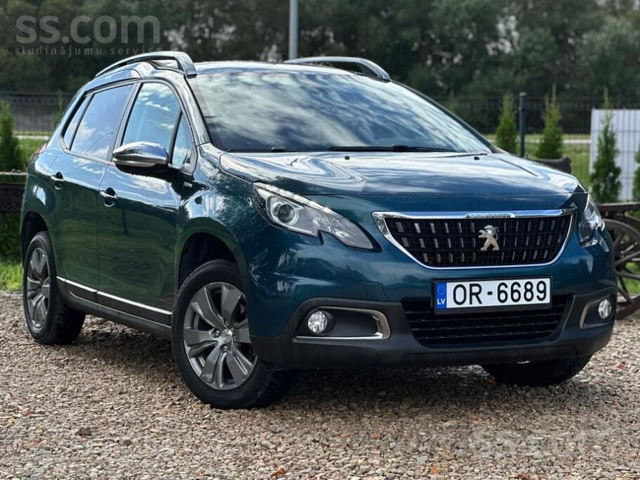 Zaļš Peugeot 2008 2018 Jelgava, ar dzinēja tilpumu 1.20 L un nobraukumu 0 tūkst. km par 6990 €, foto 4 vietnē AUTOMOTO.COM.LV