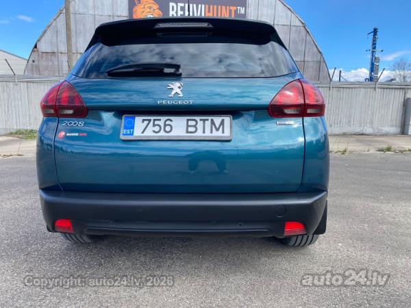 Green Peugeot 2008 2017 in Tallinn, with an engine capacity of 1.20 L and mileage of 131 thousand km for 6880 €, photo 6 on AUTOMOTO.COM.LV