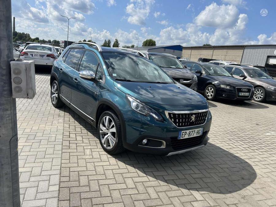 Zaļš Peugeot 2008 2017 Tauragė, ar dzinēja tilpumu 1.20 L un nobraukumu 183 tūkst. km par 6295 €, foto 3 vietnē AUTOMOTO.COM.LV
