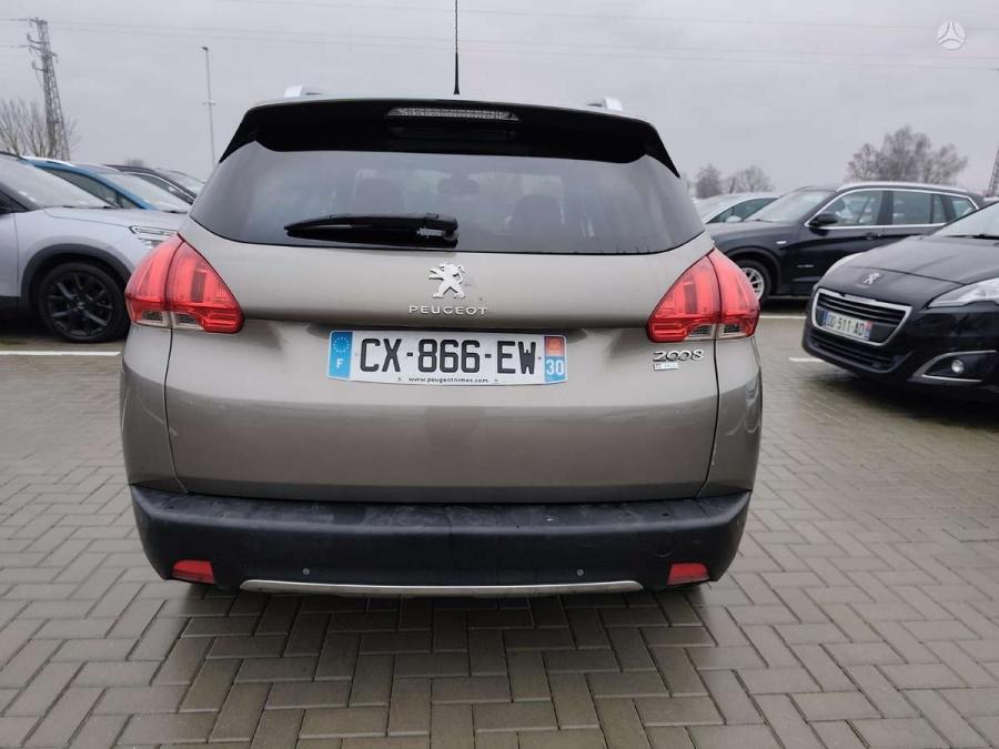 Grey Peugeot 2008 2013 in Taurage, with an engine capacity of 1.56 L and mileage of 229 thousand km for 3999 €, photo 7 on AUTOMOTO.COM.LV