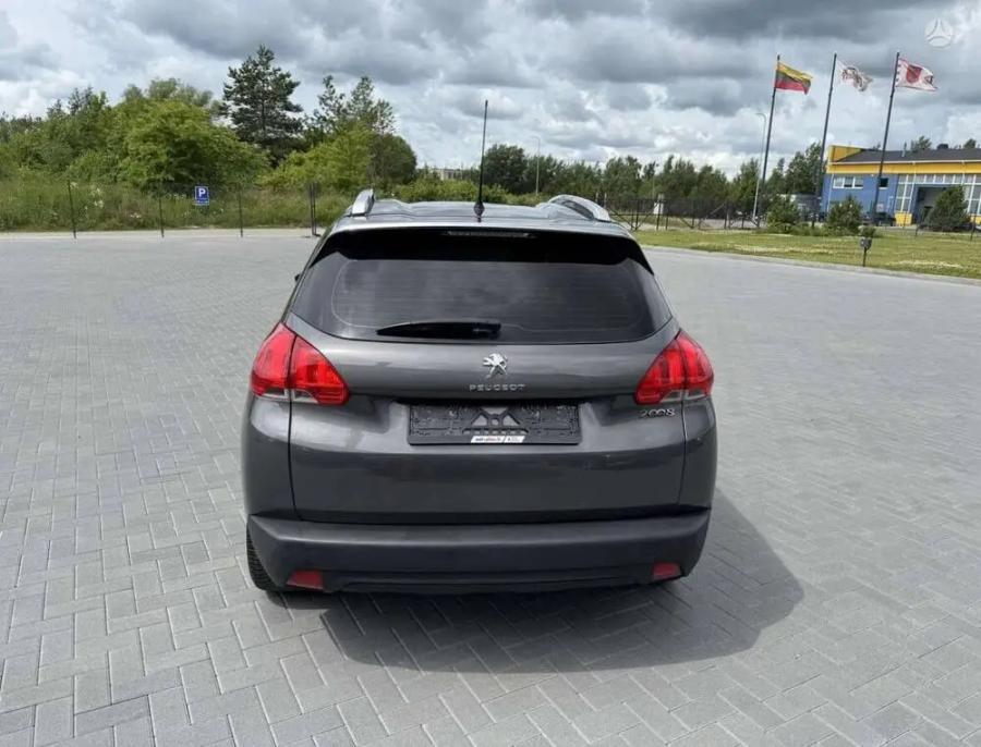 Pelēks Peugeot 2008 2013 Telšiai, ar dzinēja tilpumu 1.20 L un nobraukumu 153 tūkst. km par 5190 €, foto 6 vietnē AUTOMOTO.COM.LV