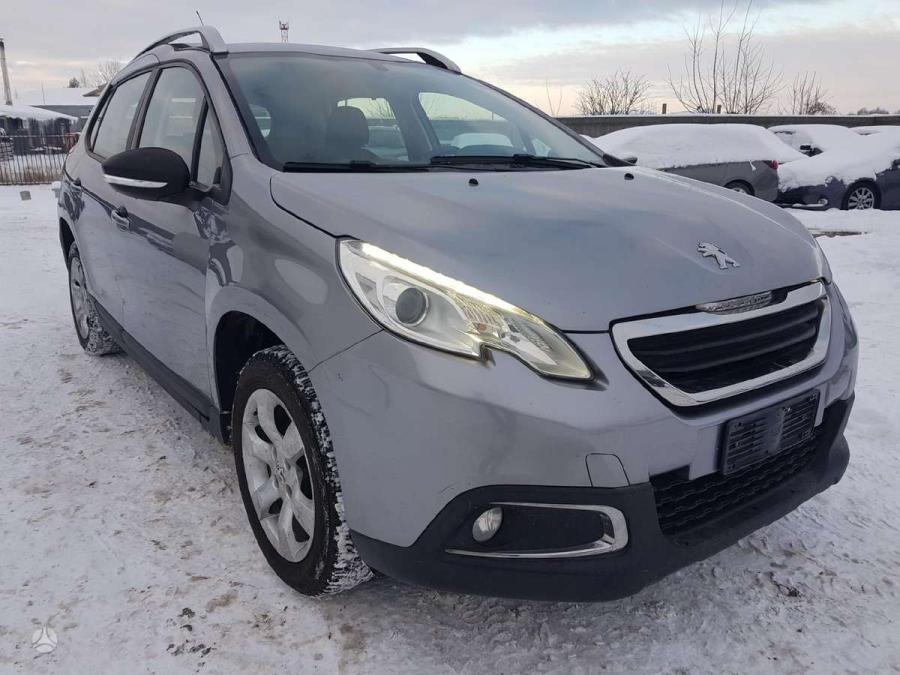 Pelēks Peugeot 2008 2014 Šauļi, ar dzinēja tilpumu 1.56 L un nobraukumu 273 tūkst. km par 3950 €, foto 1 vietnē AUTOMOTO.COM.LV