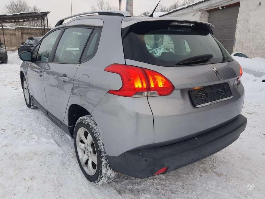 Pelēks Peugeot 2008 2014 Šauļi, ar dzinēja tilpumu 1.56 L un nobraukumu 273 tūkst. km par 3950 €, foto 6 vietnē AUTOMOTO.COM.LV