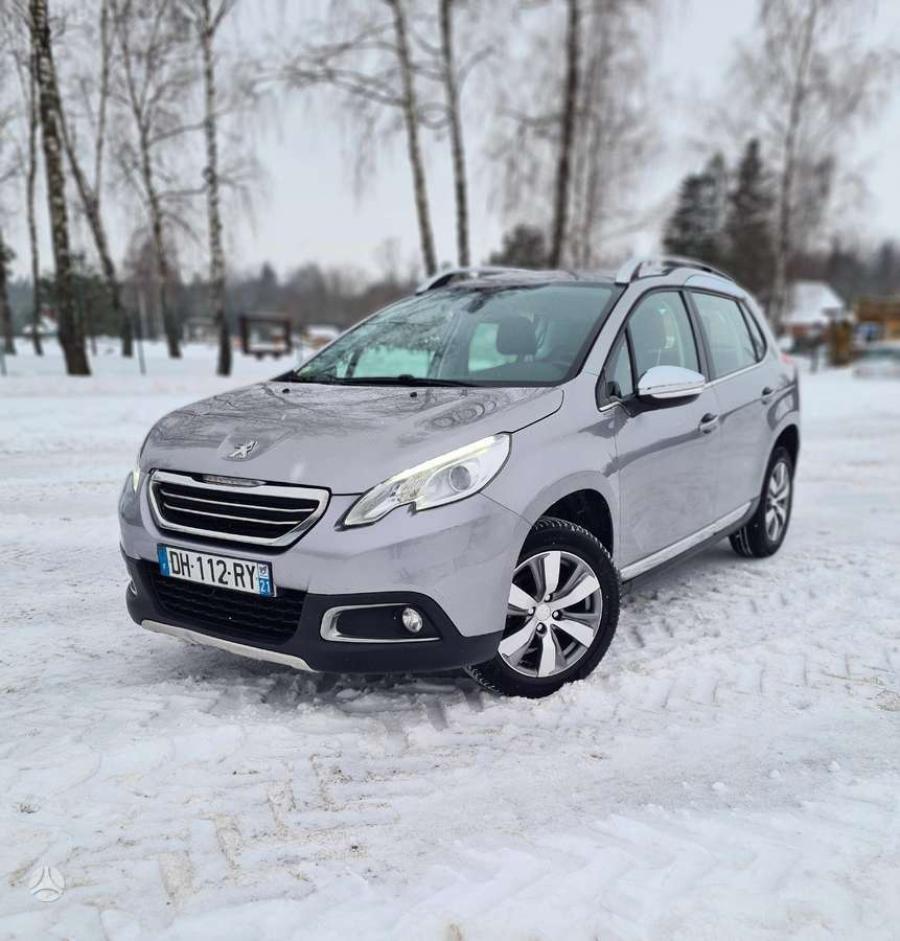 Grey Peugeot 2008 2014 in Taurage, with an engine capacity of 1.56 L and mileage of 237 thousand km for 4650 €, photo 1 on AUTOMOTO.COM.LV