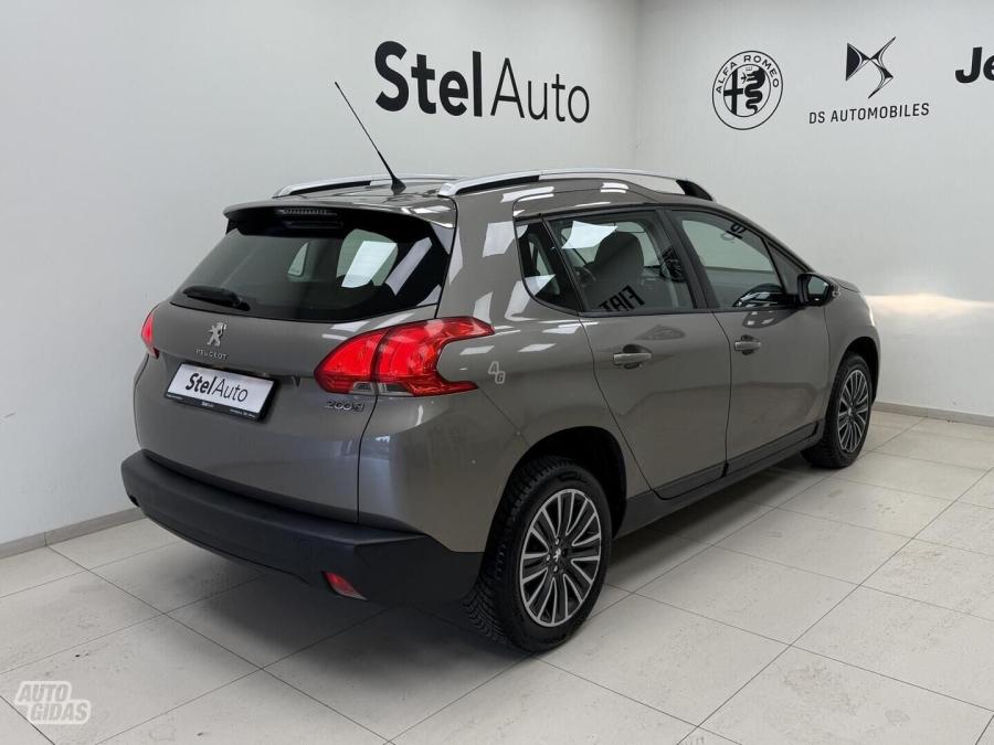 Grey Peugeot 2008 2014 in Vilnius, with an engine capacity of 1.40 L and mileage of 191 thousand km for 4490 €, photo 6 on AUTOMOTO.COM.LV
