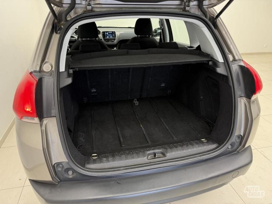 Grey Peugeot 2008 2014 in Vilnius, with an engine capacity of 1.40 L and mileage of 191 thousand km for 4490 €, photo 25 on AUTOMOTO.COM.LV