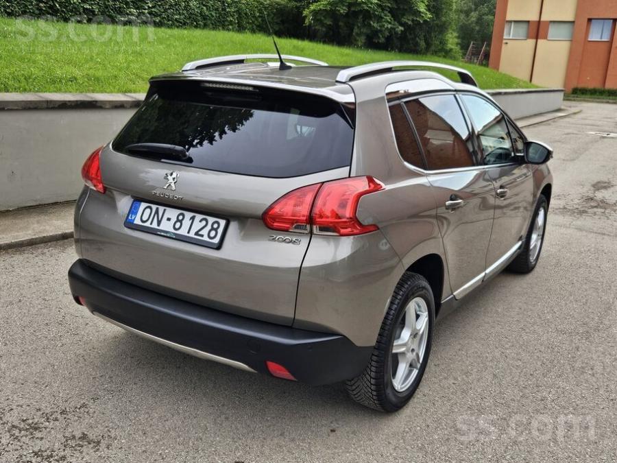 Pelēks Peugeot 2008 2014 Jēkabpils, ar dzinēja tilpumu 1.60 L un nobraukumu 199 tūkst. km par 6490 €, foto 8 vietnē AUTOMOTO.COM.LV
