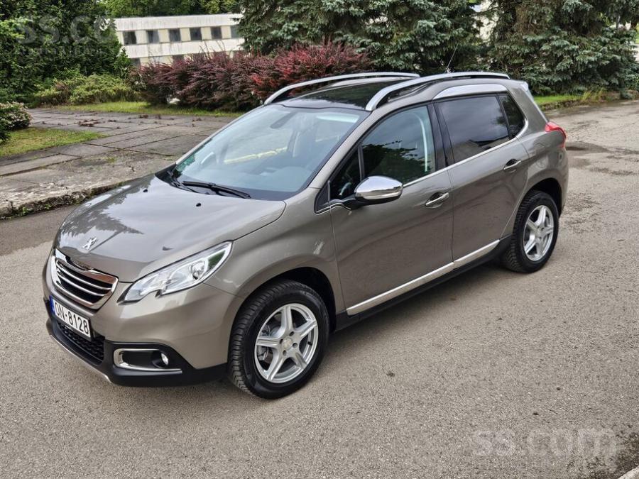 Pelēks Peugeot 2008 2014 Jēkabpils, ar dzinēja tilpumu 1.60 L un nobraukumu 199 tūkst. km par 6490 €, foto 13 vietnē AUTOMOTO.COM.LV