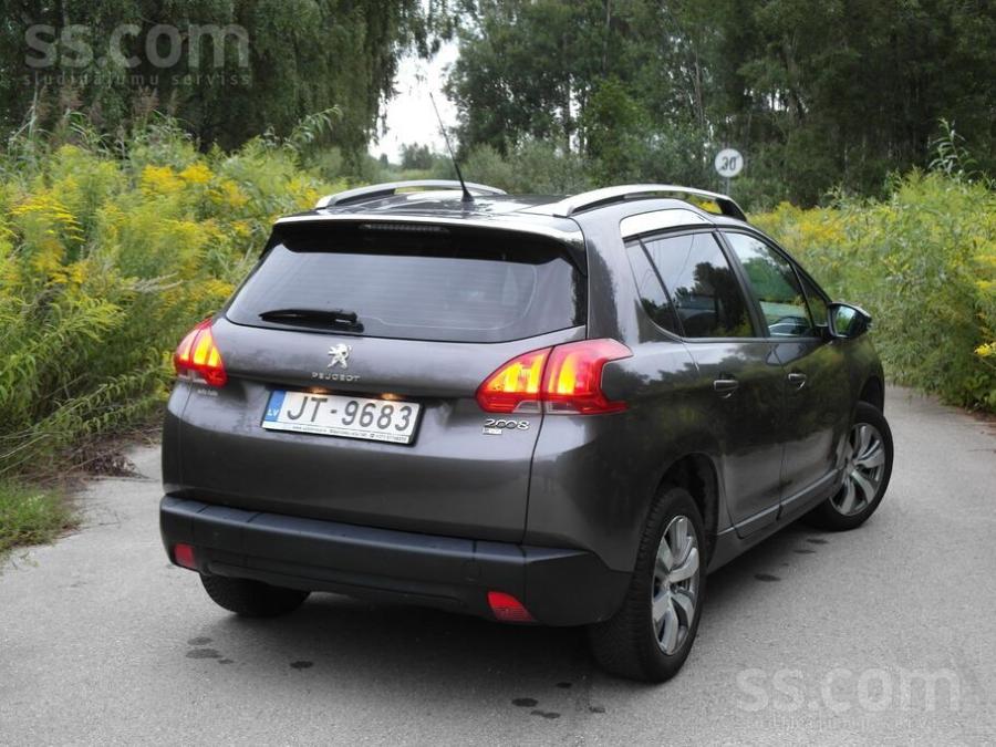 Pelēks Peugeot 2008 2014 Rīga, ar dzinēja tilpumu 1.20 L un nobraukumu 155 tūkst. km par 3650 €, foto 31 vietnē AUTOMOTO.COM.LV
