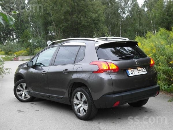 Pelēks Peugeot 2008 2014 Rīga, ar dzinēja tilpumu 1.20 L un nobraukumu 155 tūkst. km par 3650 €, foto 3 vietnē AUTOMOTO.COM.LV