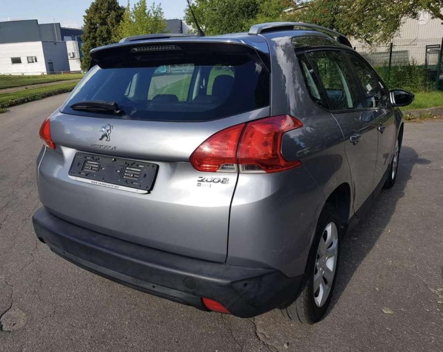 Grey Peugeot 2008 2014 in Siauliai, with an engine capacity of 1.56 L and mileage of 273 thousand km for 3650 €, photo 5 on AUTOMOTO.COM.LV