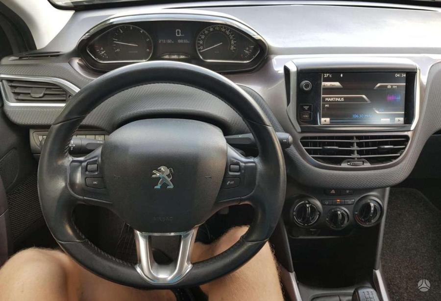 Grey Peugeot 2008 2014 in Siauliai, with an engine capacity of 1.56 L and mileage of 273 thousand km for 3650 €, photo 13 on AUTOMOTO.COM.LV