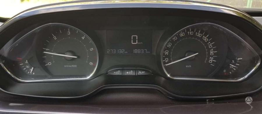 Grey Peugeot 2008 2014 in Siauliai, with an engine capacity of 1.56 L and mileage of 273 thousand km for 3650 €, photo 14 on AUTOMOTO.COM.LV