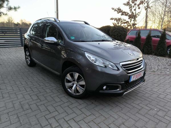 Pelēks Peugeot 2008 2015 Druskininkai, ar dzinēja tilpumu 1.60 L un nobraukumu 268 tūkst. km par 4990 €, foto 4 vietnē AUTOMOTO.COM.LV