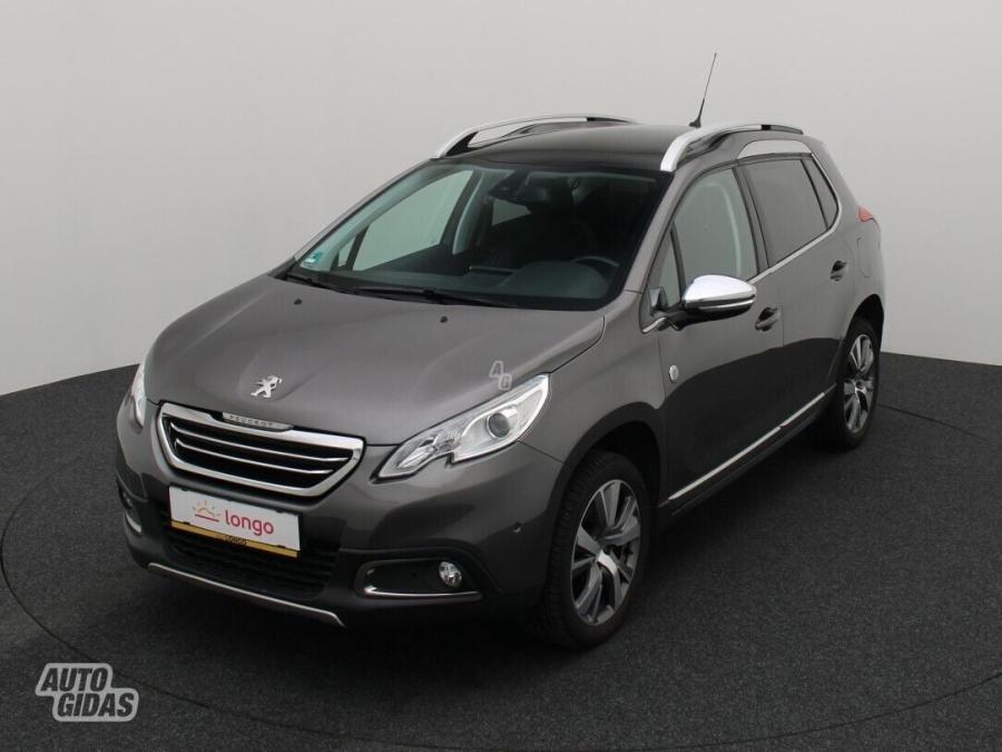 Grey Peugeot 2008 2015 in Vilnius, with an engine capacity of 1.60 L and mileage of 132 thousand km for 8399 €, photo 1 on AUTOMOTO.COM.LV