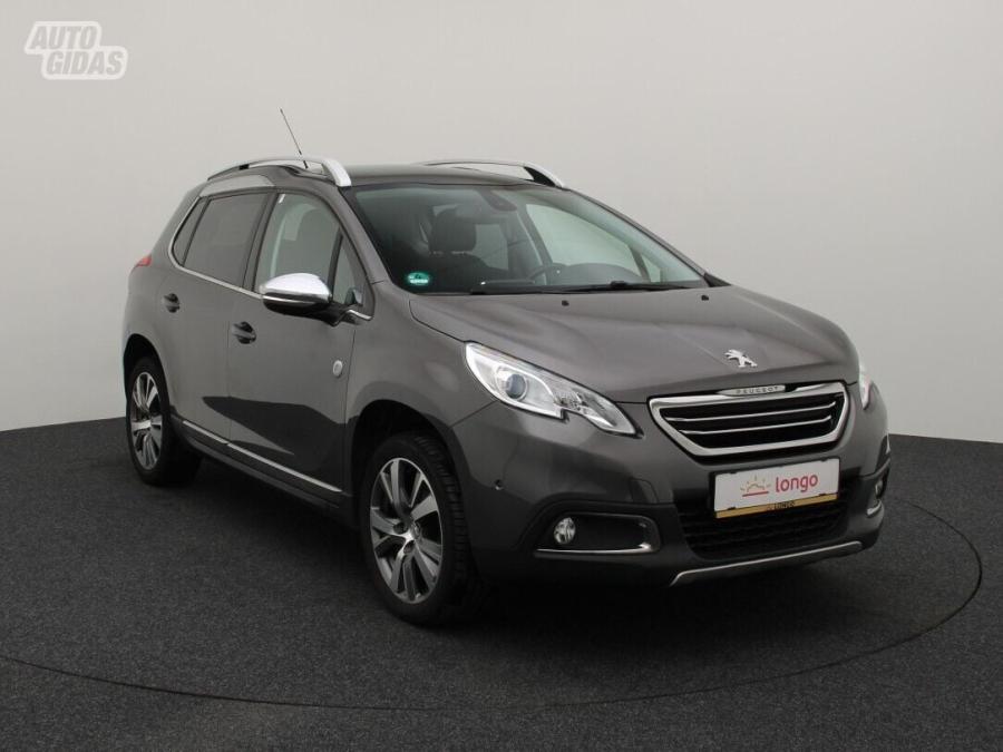 Grey Peugeot 2008 2015 in Vilnius, with an engine capacity of 1.60 L and mileage of 132 thousand km for 8399 €, photo 10 on AUTOMOTO.COM.LV