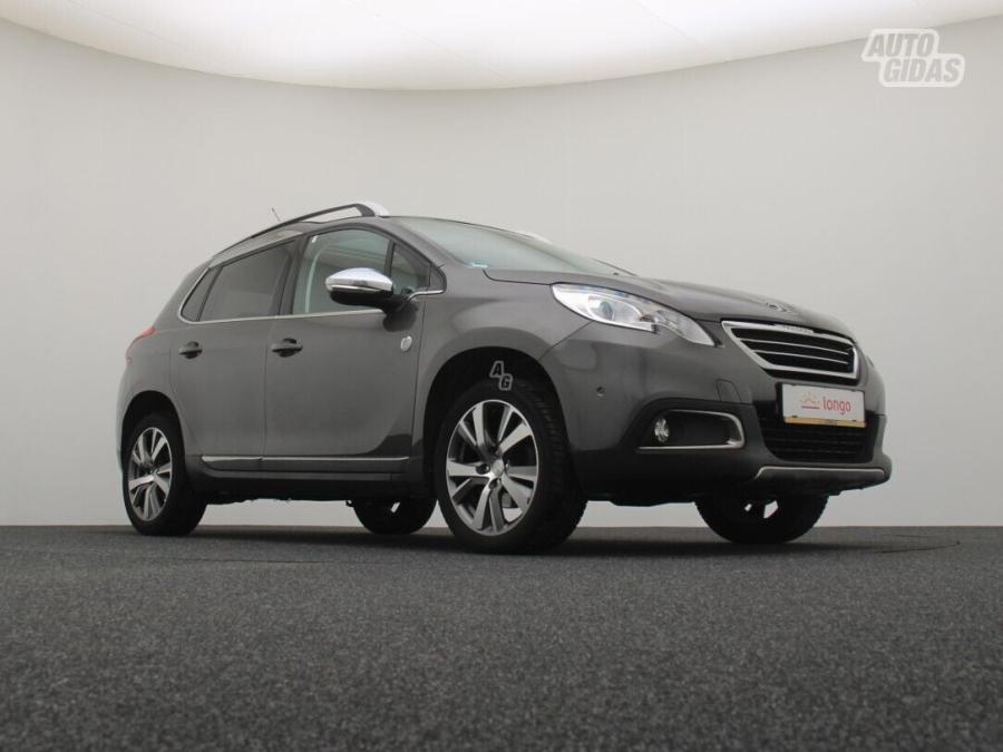 Grey Peugeot 2008 2015 in Vilnius, with an engine capacity of 1.60 L and mileage of 132 thousand km for 8399 €, photo 11 on AUTOMOTO.COM.LV
