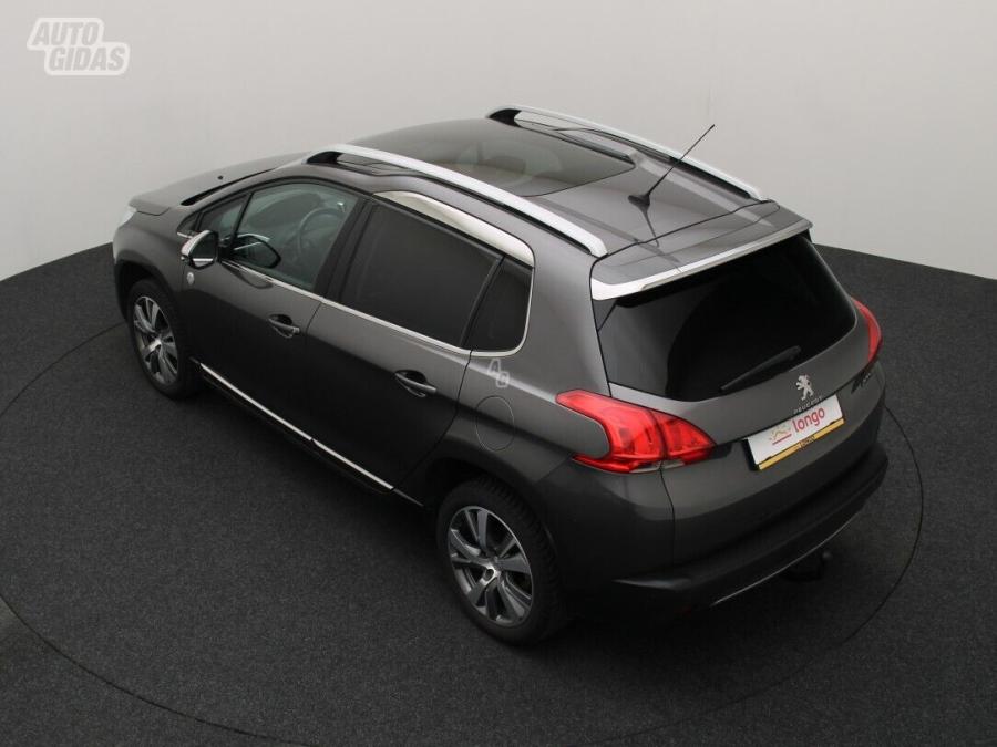 Grey Peugeot 2008 2015 in Vilnius, with an engine capacity of 1.60 L and mileage of 132 thousand km for 8399 €, photo 12 on AUTOMOTO.COM.LV