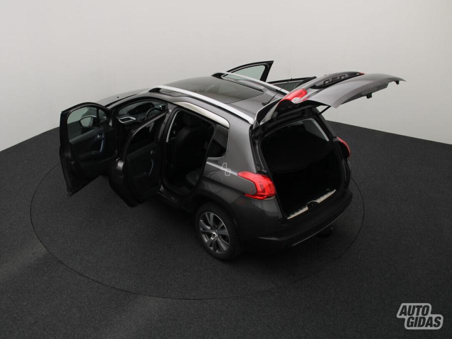 Grey Peugeot 2008 2015 in Vilnius, with an engine capacity of 1.60 L and mileage of 132 thousand km for 8399 €, photo 13 on AUTOMOTO.COM.LV