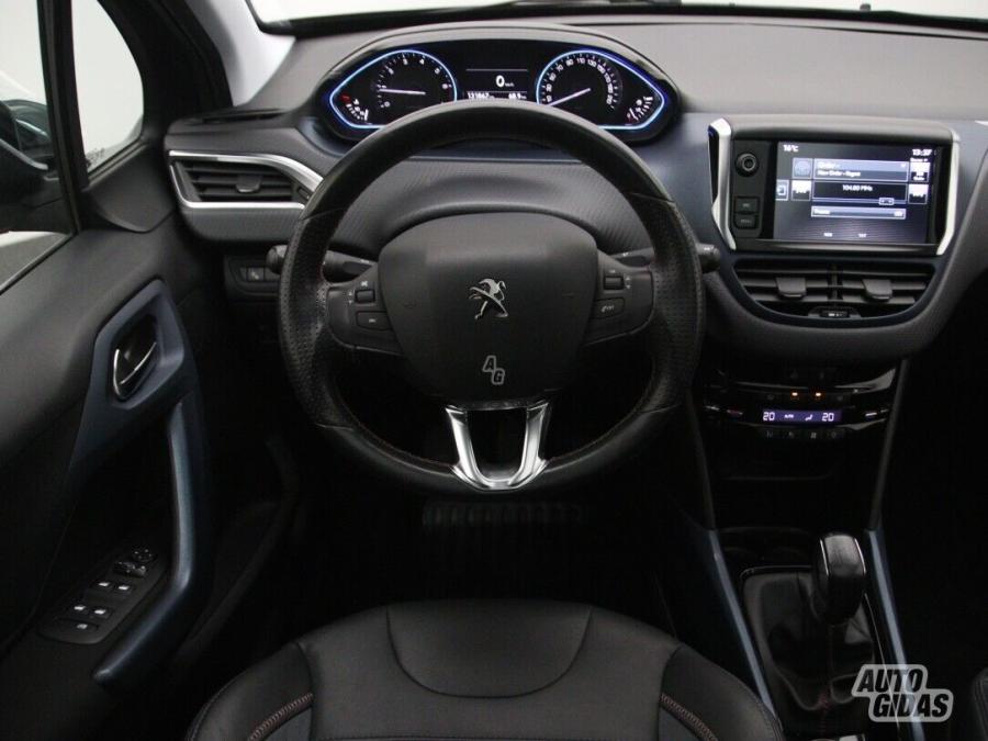 Grey Peugeot 2008 2015 in Vilnius, with an engine capacity of 1.60 L and mileage of 132 thousand km for 8399 €, photo 17 on AUTOMOTO.COM.LV