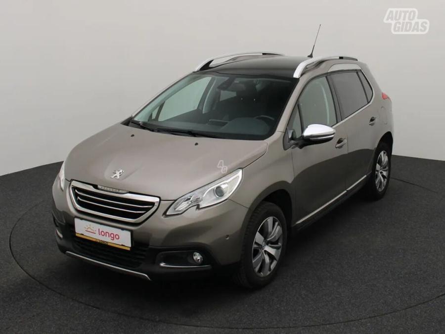 Pelēks Peugeot 2008 2015 Viļņa, ar dzinēja tilpumu 1.20 L un nobraukumu 163 tūkst. km par 7399 €, foto 1 vietnē AUTOMOTO.COM.LV