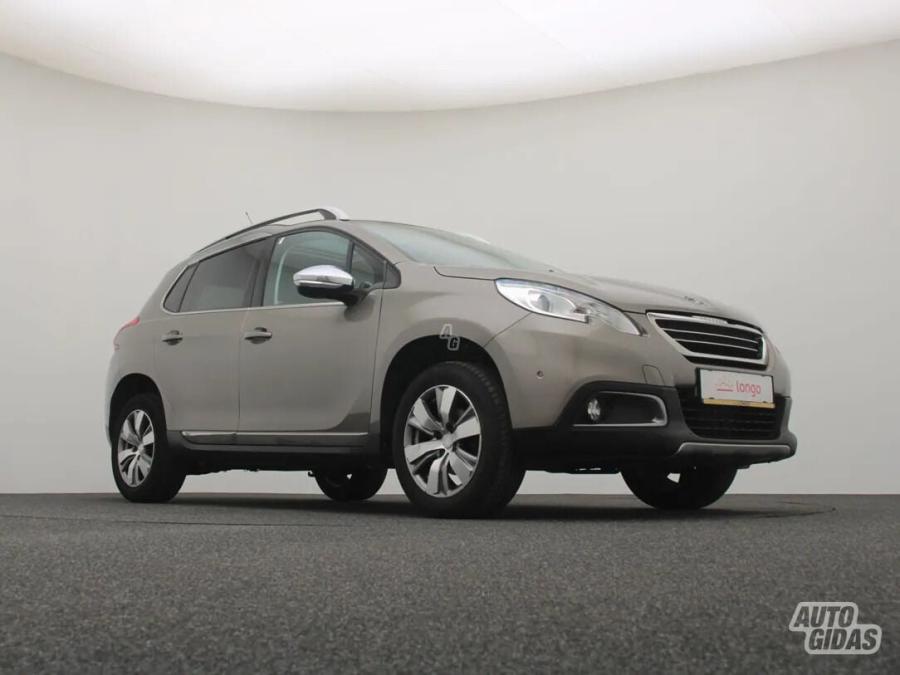 Pelēks Peugeot 2008 2015 Viļņa, ar dzinēja tilpumu 1.20 L un nobraukumu 163 tūkst. km par 7399 €, foto 12 vietnē AUTOMOTO.COM.LV