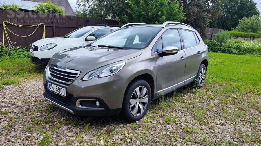Pelēks Peugeot 2008 2015 Rīga, ar dzinēja tilpumu 1.20 L un nobraukumu 158 tūkst. km par 4500 €, foto 1 vietnē AUTOMOTO.COM.LV