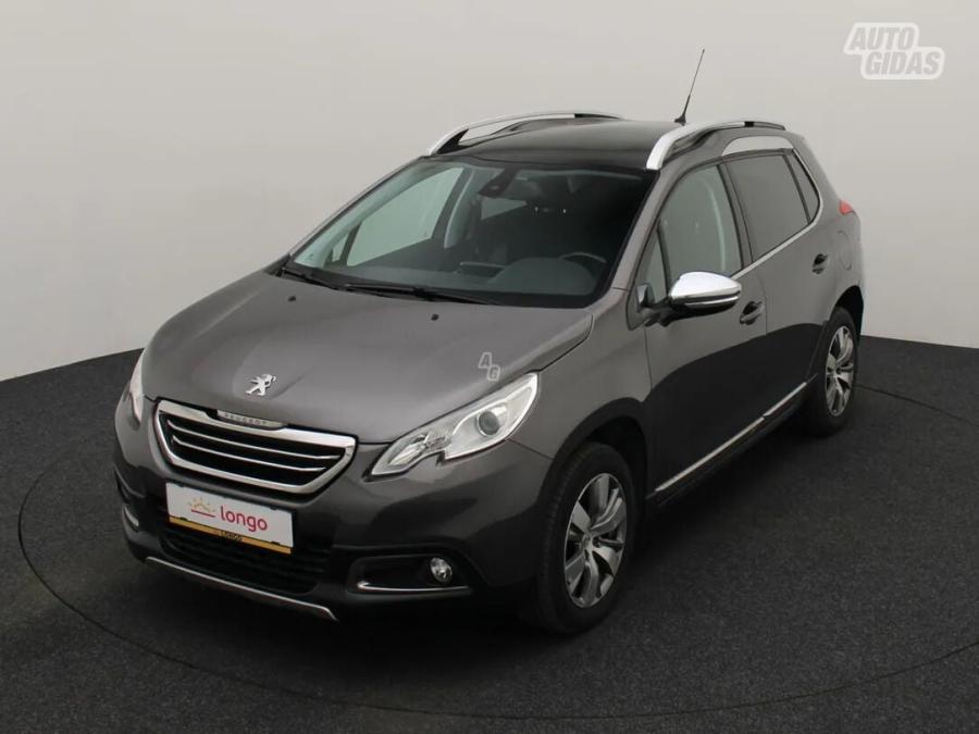 Grey Peugeot 2008 2015 in Vilnius, with an engine capacity of 1.20 L and mileage of 169 thousand km for 7099 €, photo 1 on AUTOMOTO.COM.LV