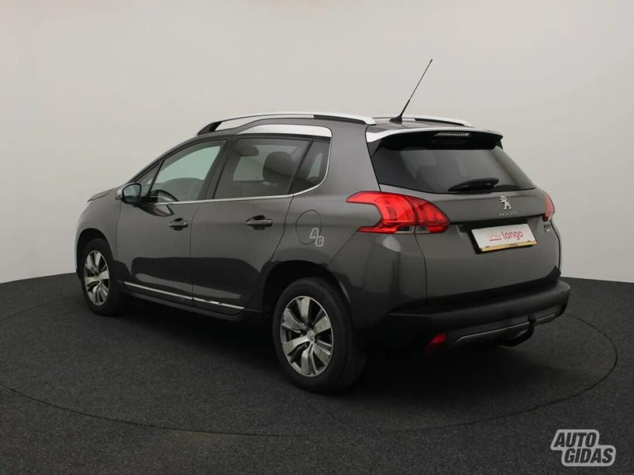 Grey Peugeot 2008 2015 in Vilnius, with an engine capacity of 1.20 L and mileage of 169 thousand km for 7099 €, photo 8 on AUTOMOTO.COM.LV